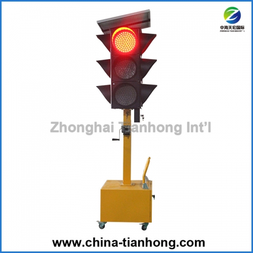 Movable Solar Led traffic light